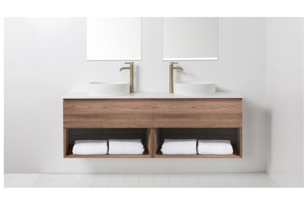 Soft Solid Surface Wall Hung Vanity | Vanities | Oakleys Bathroom Supplies
