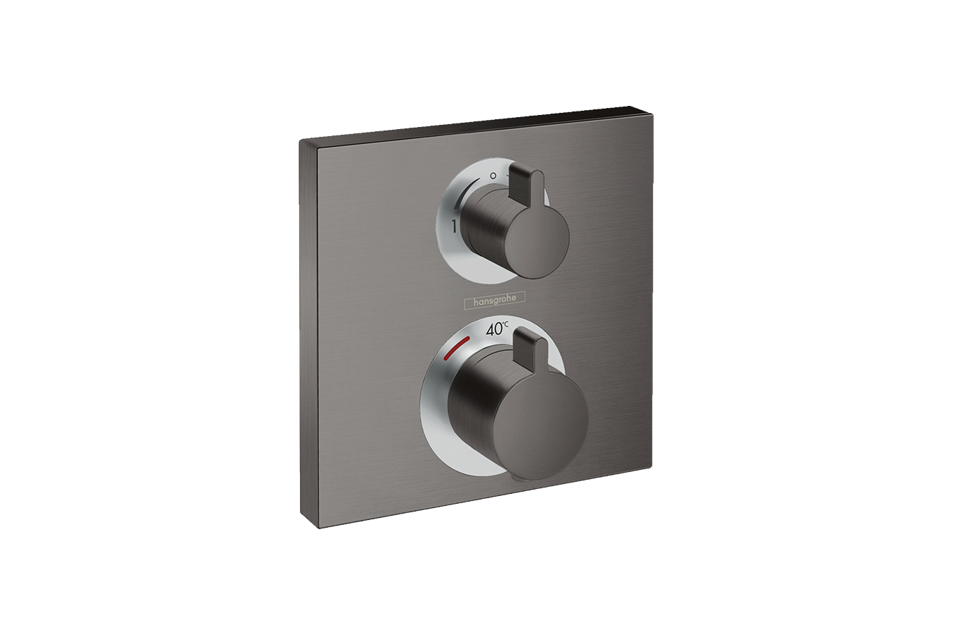 Ecostat Square Thermostat 2 Functions | Tapware | Oakleys Bathroom Supplies