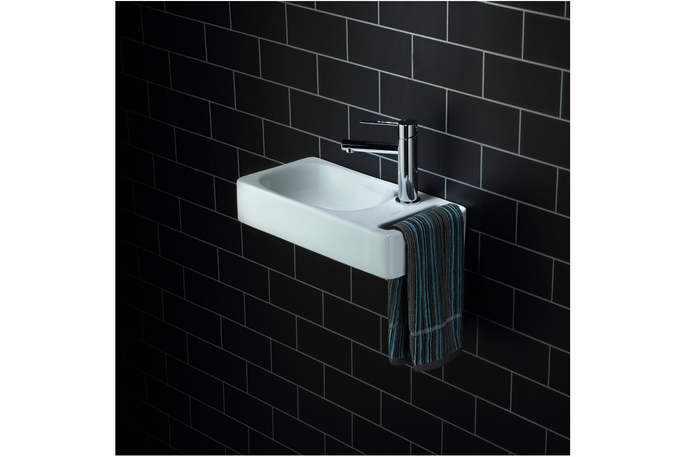 Lineal Compact Wall Basin | Basins | Oakleys Bathroom Supplies