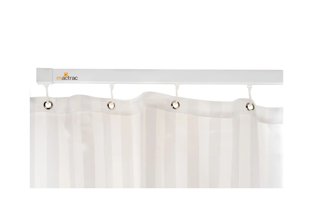 Mactrac Curved Bath Shower Curtain Track Set | Care & Accessible ...