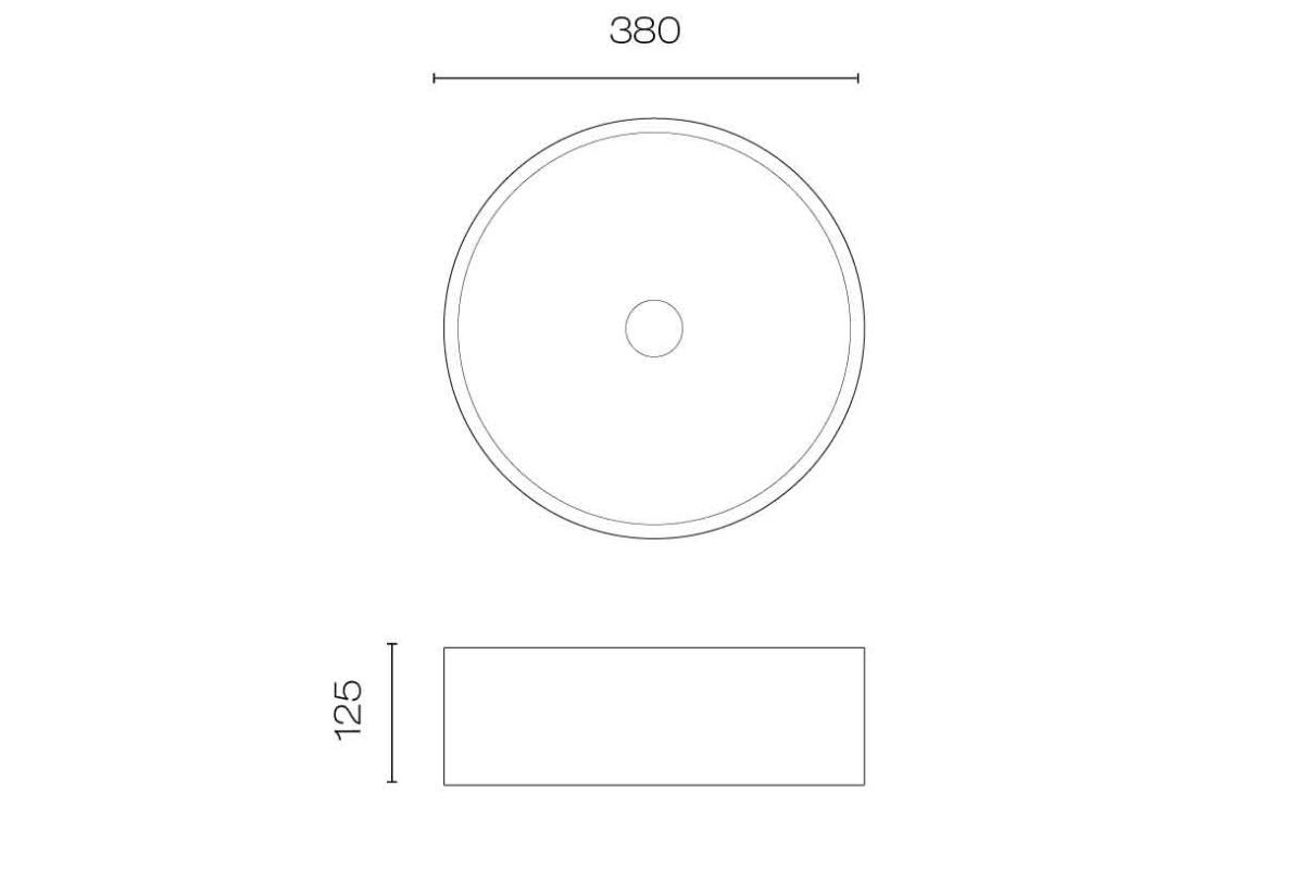 Simple Round Vessel Basin | Basins | Oakleys Bathroom Supplies