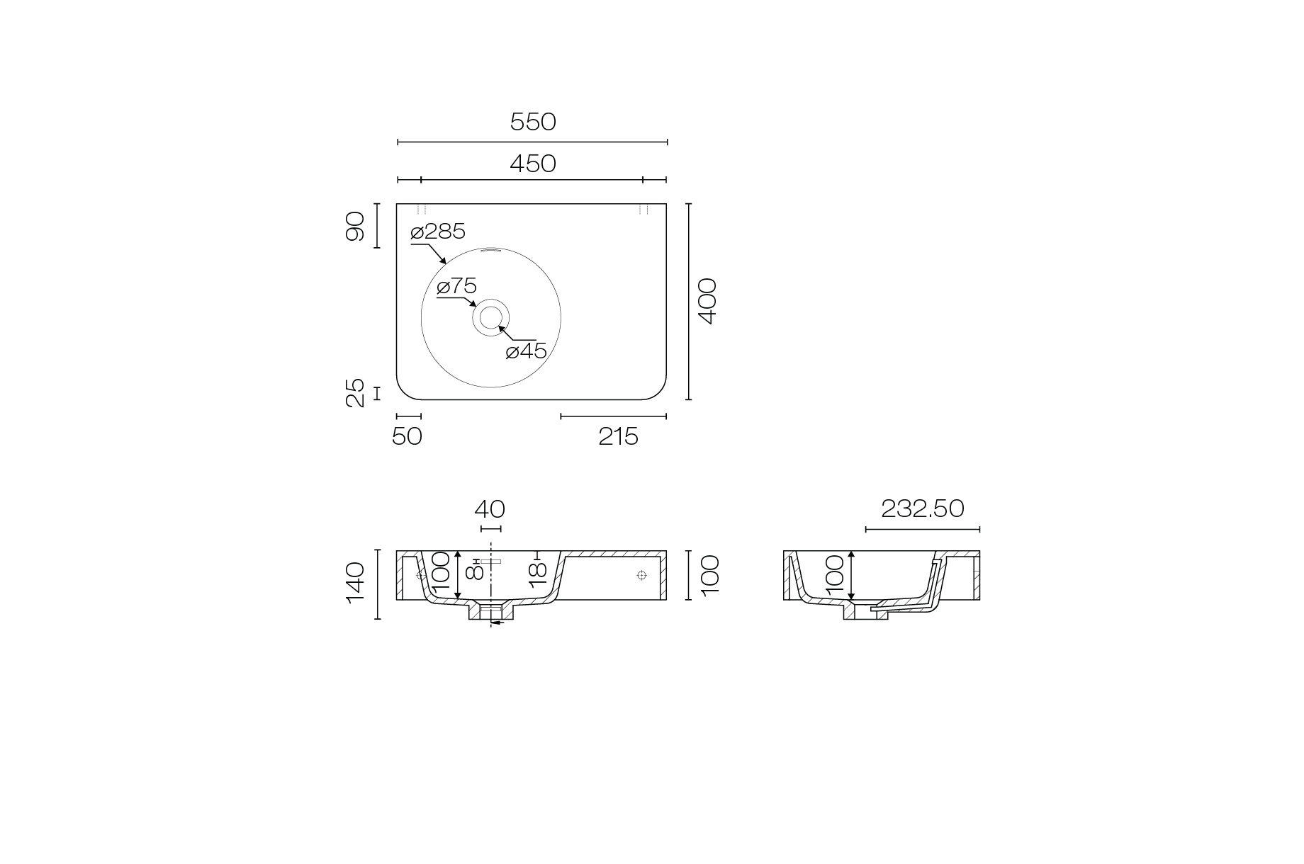 Cirque Basin | Basins | Oakleys Bathroom Supplies