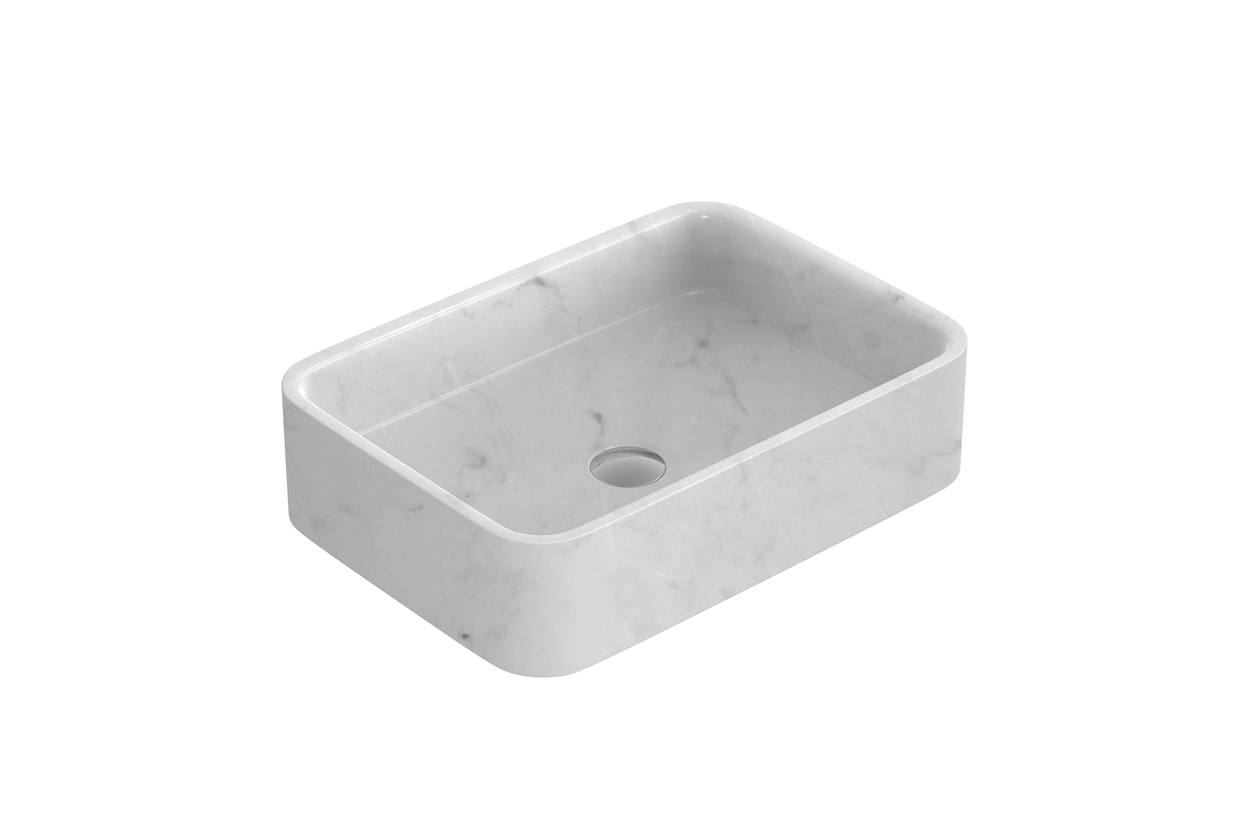 Marmo Rectangle Vessel Basin | Basins | Oakleys Bathroom Supplies