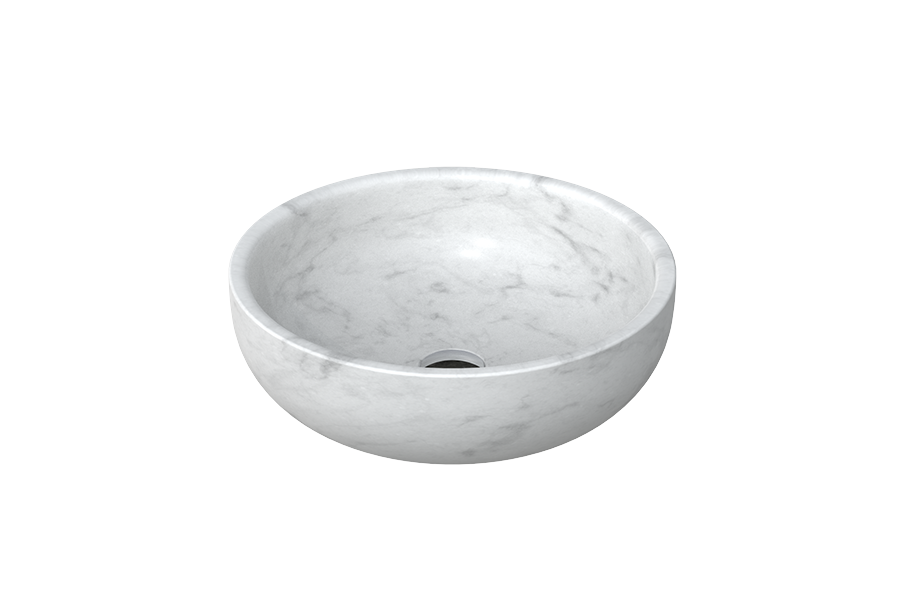 Marmo Round Vessel Basin | Basins | Oakleys Bathroom Supplies