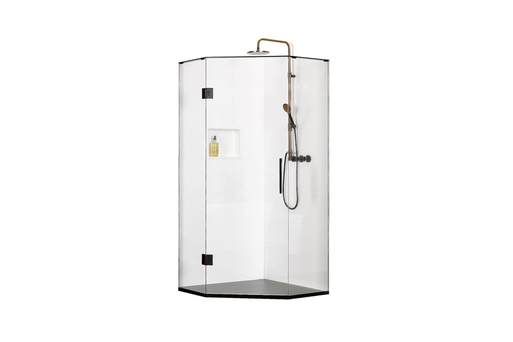 Linea Quattro Angle Front Shower | Showers | Oakleys Bathroom Supplies