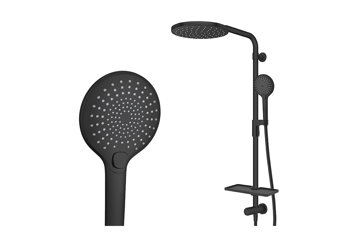 Splash Lux Column Shower 3 Function | Tapware | Oakleys Bathroom Supplies