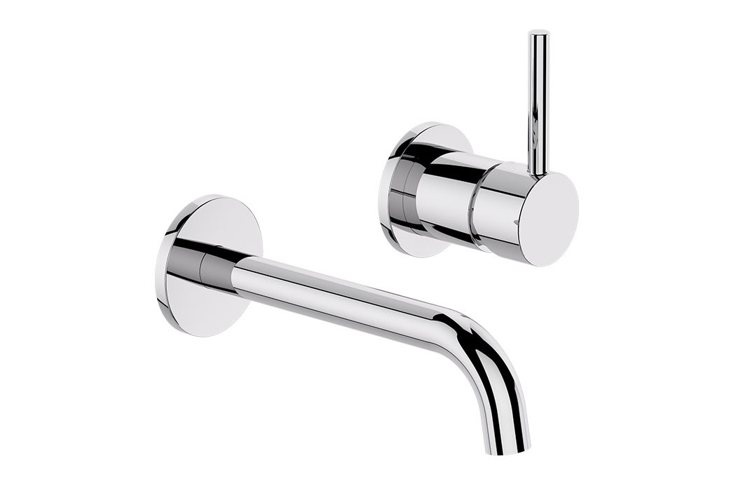 Uno Wall Mount Basin Mixer | Tapware | Oakleys Bathroom Supplies