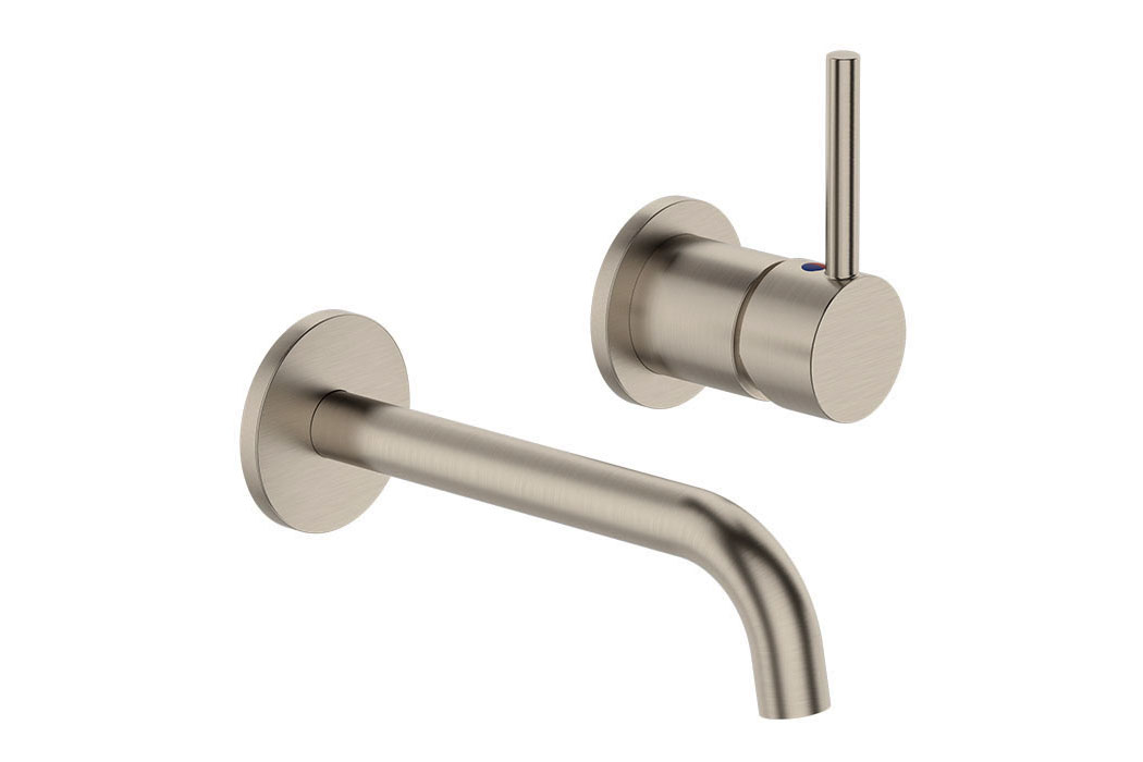 Uno Wall Mount Basin Mixer | Tapware | Oakleys Bathroom Supplies