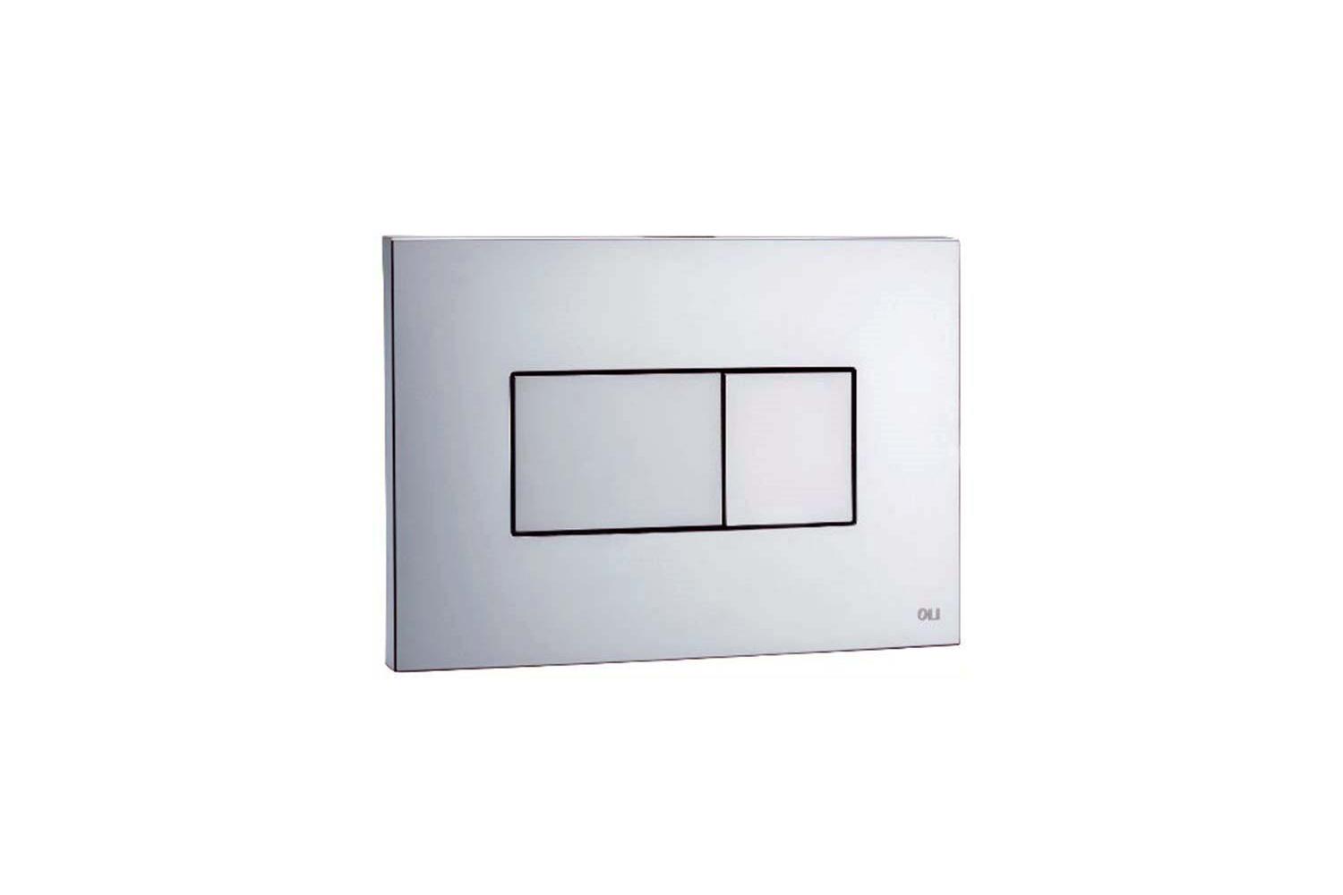 Karisma Dual Flush Pneumatic Push Plate | Toilets | Oakleys Bathroom ...