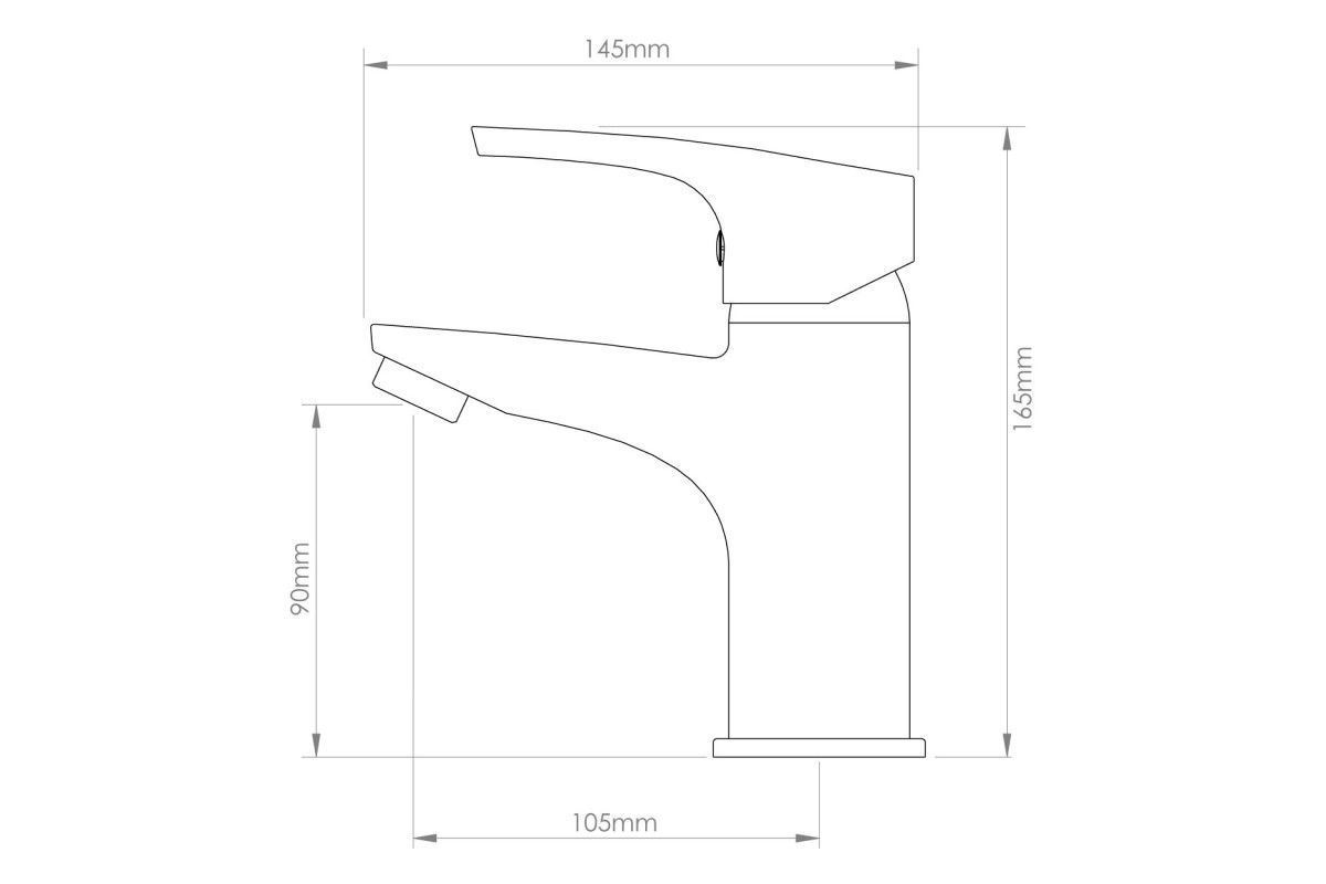 EcoMix Basin Mixer | Tapware | Oakleys Bathroom Supplies