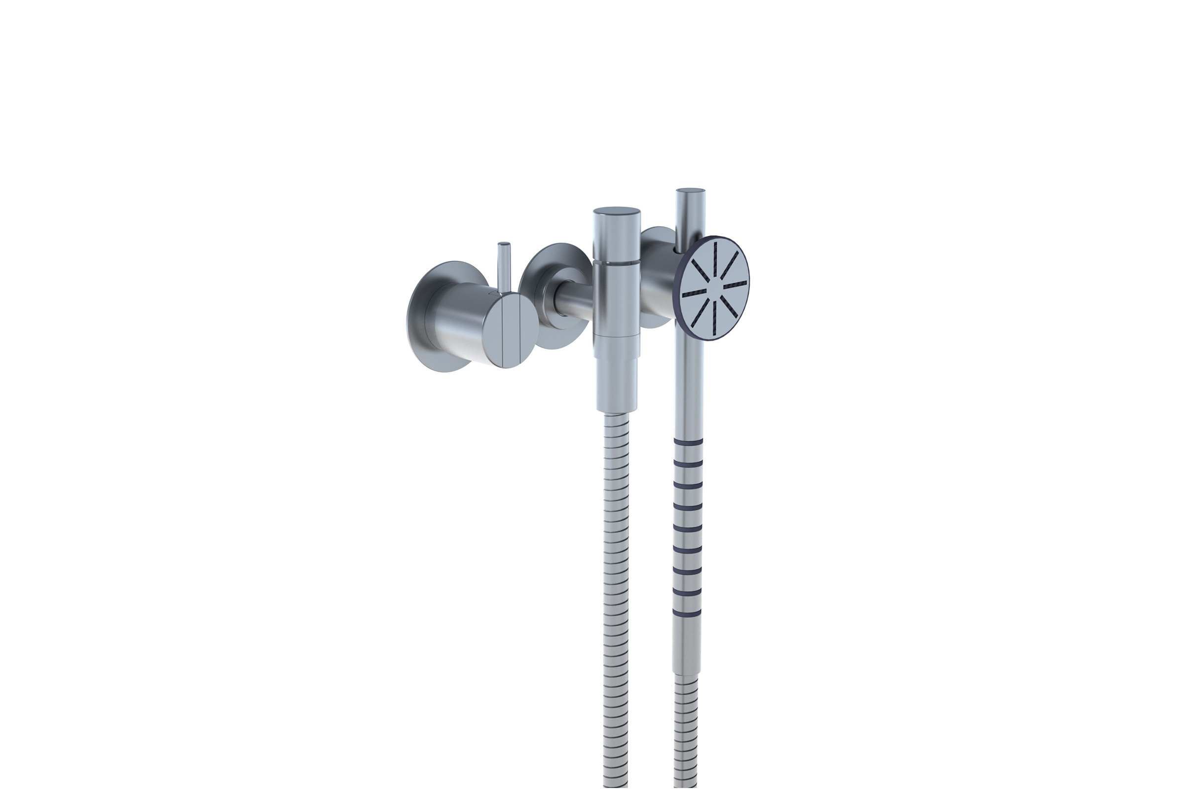 Vola 2171S One Handle Mixer and Hand Shower | Tapware | Oakleys Bathroom Supplies